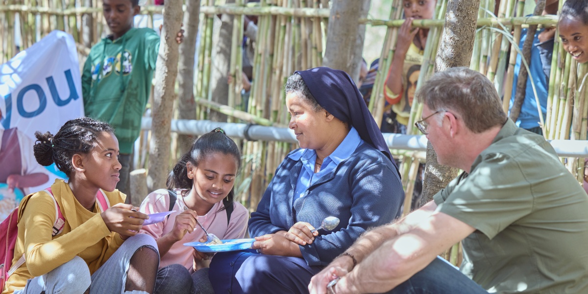 An Easter Message from Our Founder, Magnus MacFarlane-Barrow | Mary's Meals